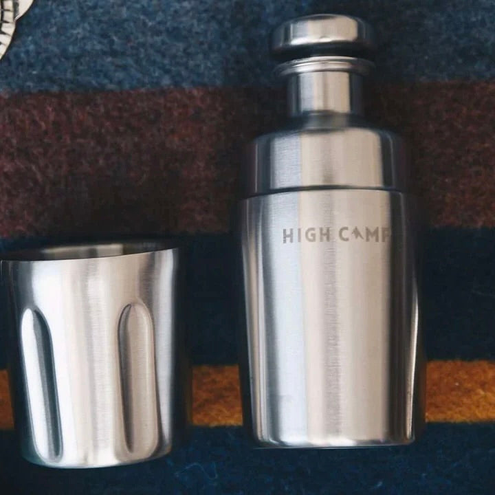 High Camp Flasks Firelight 375 Flask | Stainless – Adventure Merchants ...